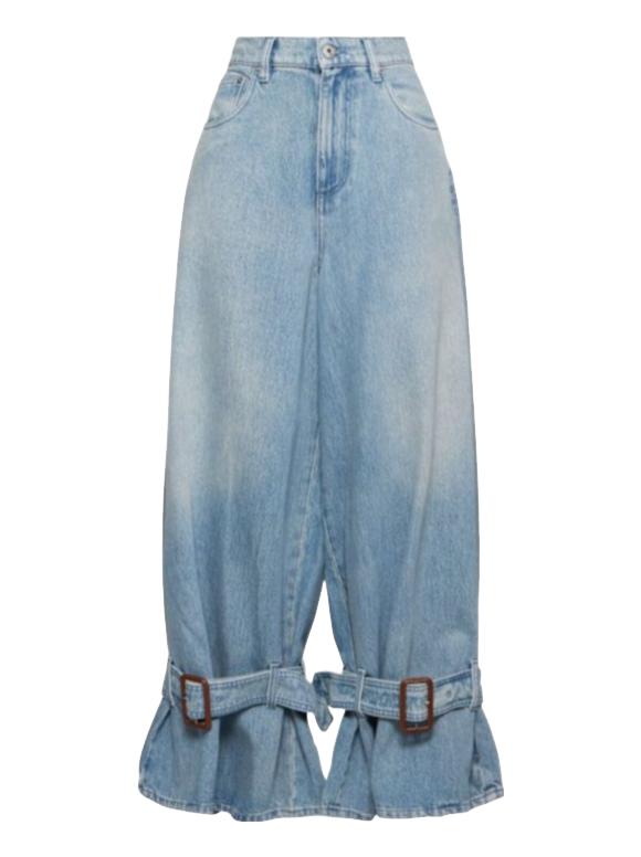 J.W.ANDERSON J.W.Anderson Belt-Loop Wide-Leg Jeans